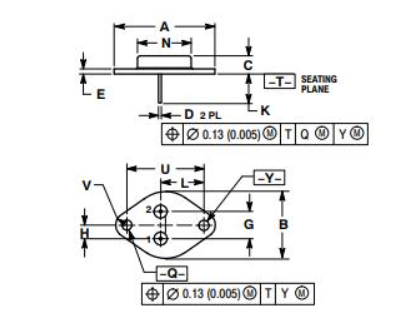 Decoding MJ15003 NPN Transistor: Fitur, Diagram Pinout, dan Bagian yang ...